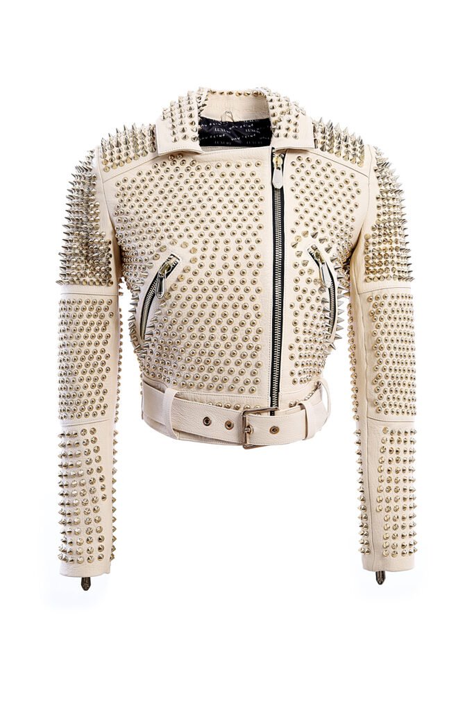 Women's Leather Jacket VAVSKINS - - Handmade Luxury Style