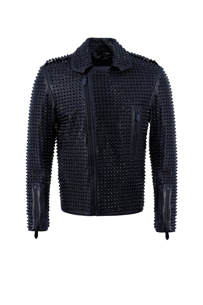 Black Leather Jacket - Vavskins